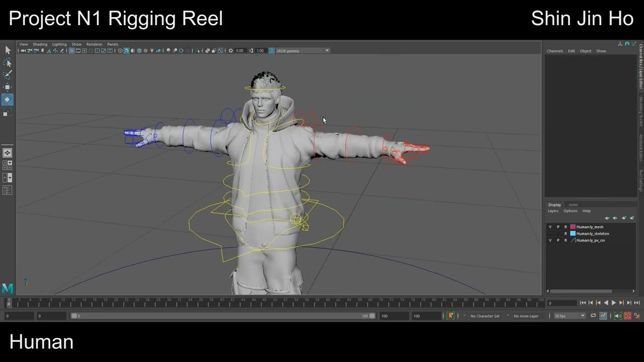 ArtStation - 2021 Human Rigging Reel