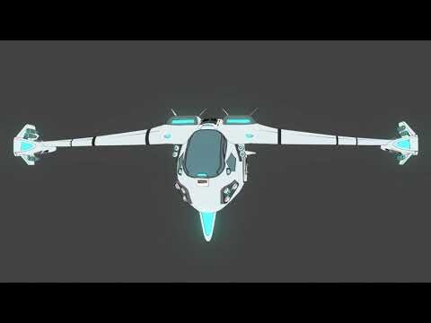 ArtStation - RWBY manta airship 3D model