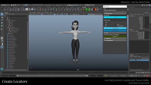 ArtStation - Autorigging tool