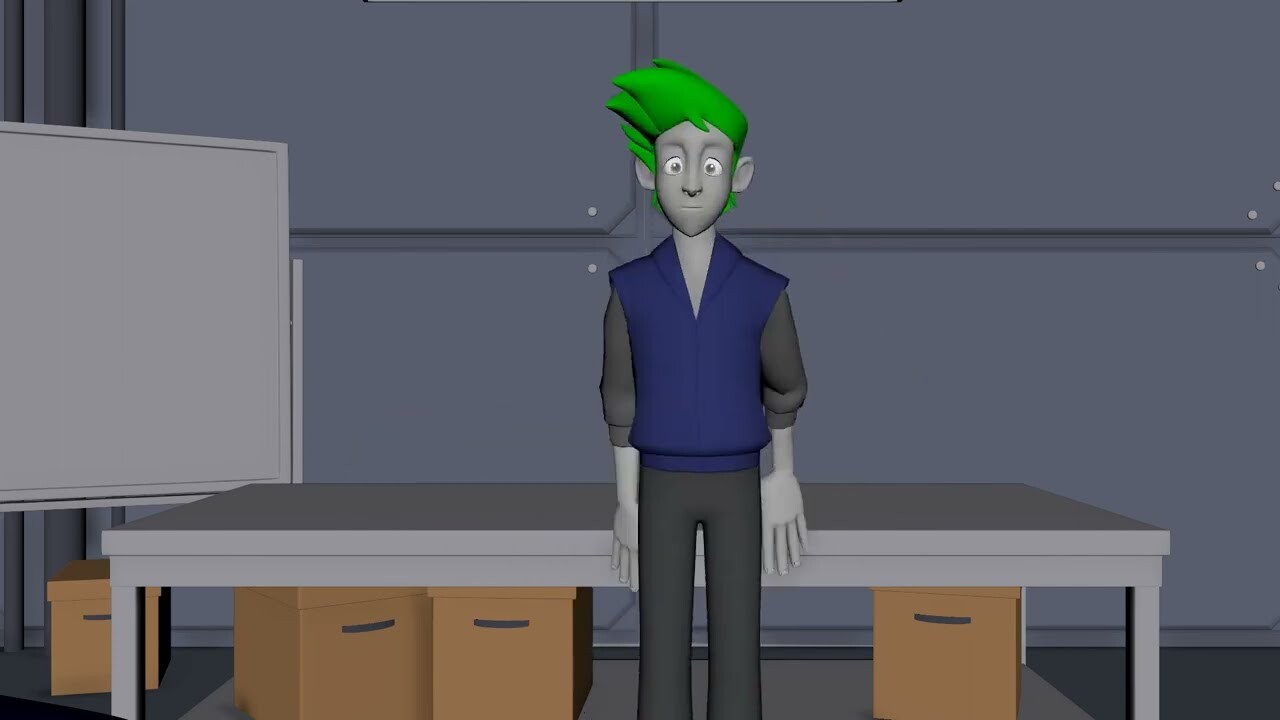 ArtStation - Unplug me if you can - Student animated short