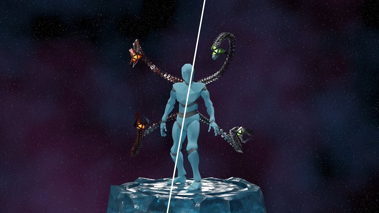 ArtStation - Mechanical tentacles