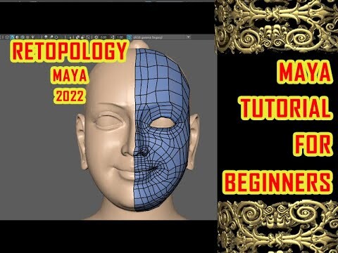 ArtStation - maya retopology |maya retopology 2022