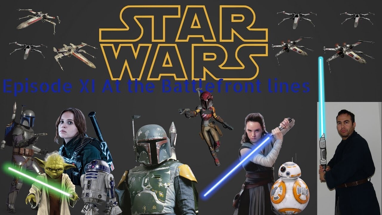 ArtStation - Star Wars Episode 11 At the Battlefront Lines