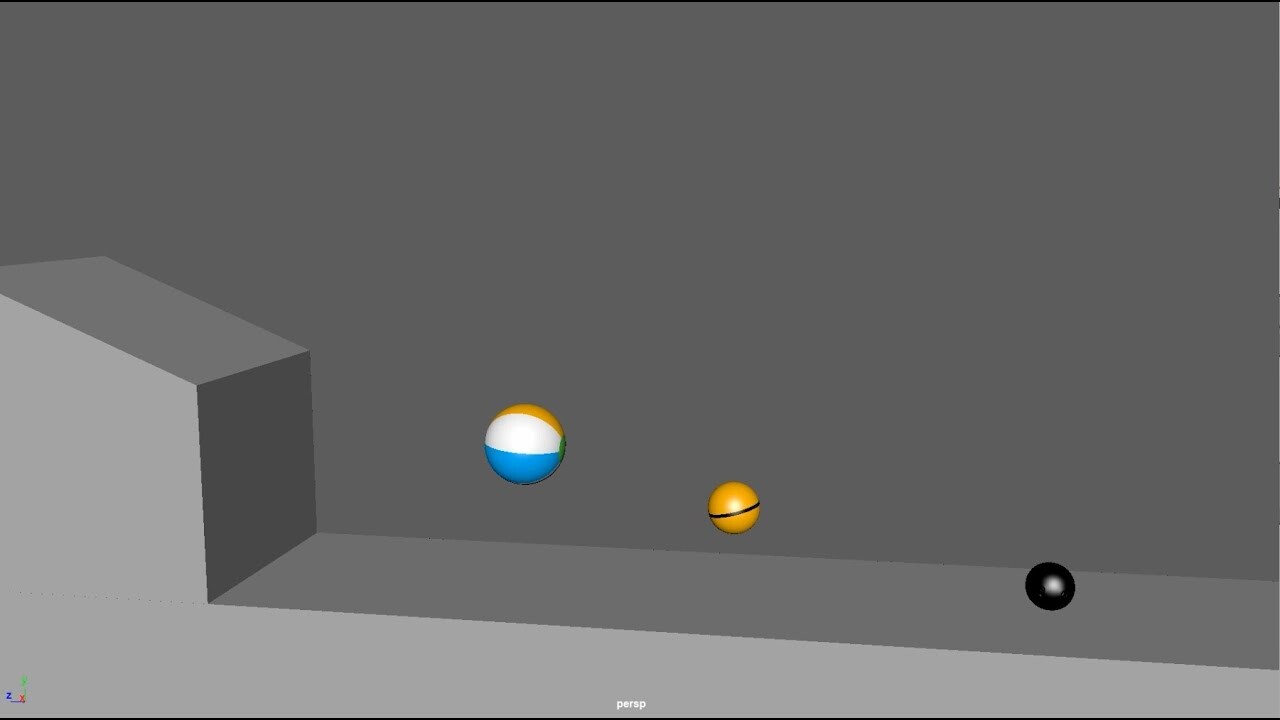 ArtStation - Ball drop and Lamp animation