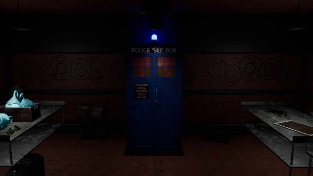 ArtStation - Doctor Who TARDIS Museum Project