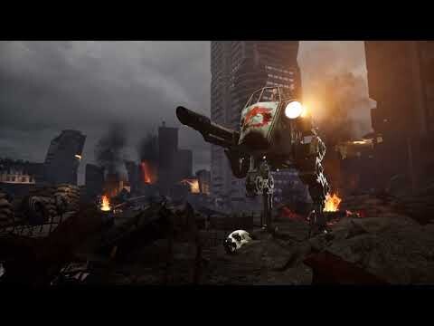 ArtStation - Sentinel walker of genestealer cult.