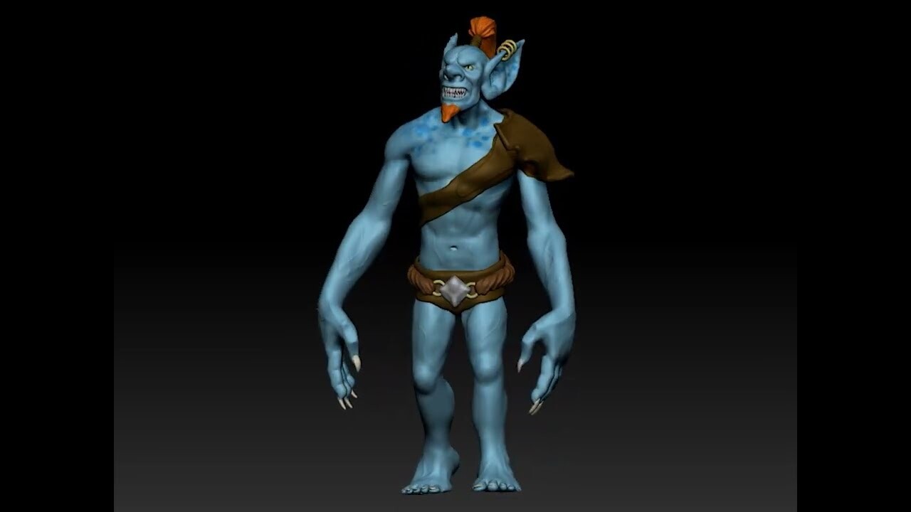 ArtStation - Blue Goblin