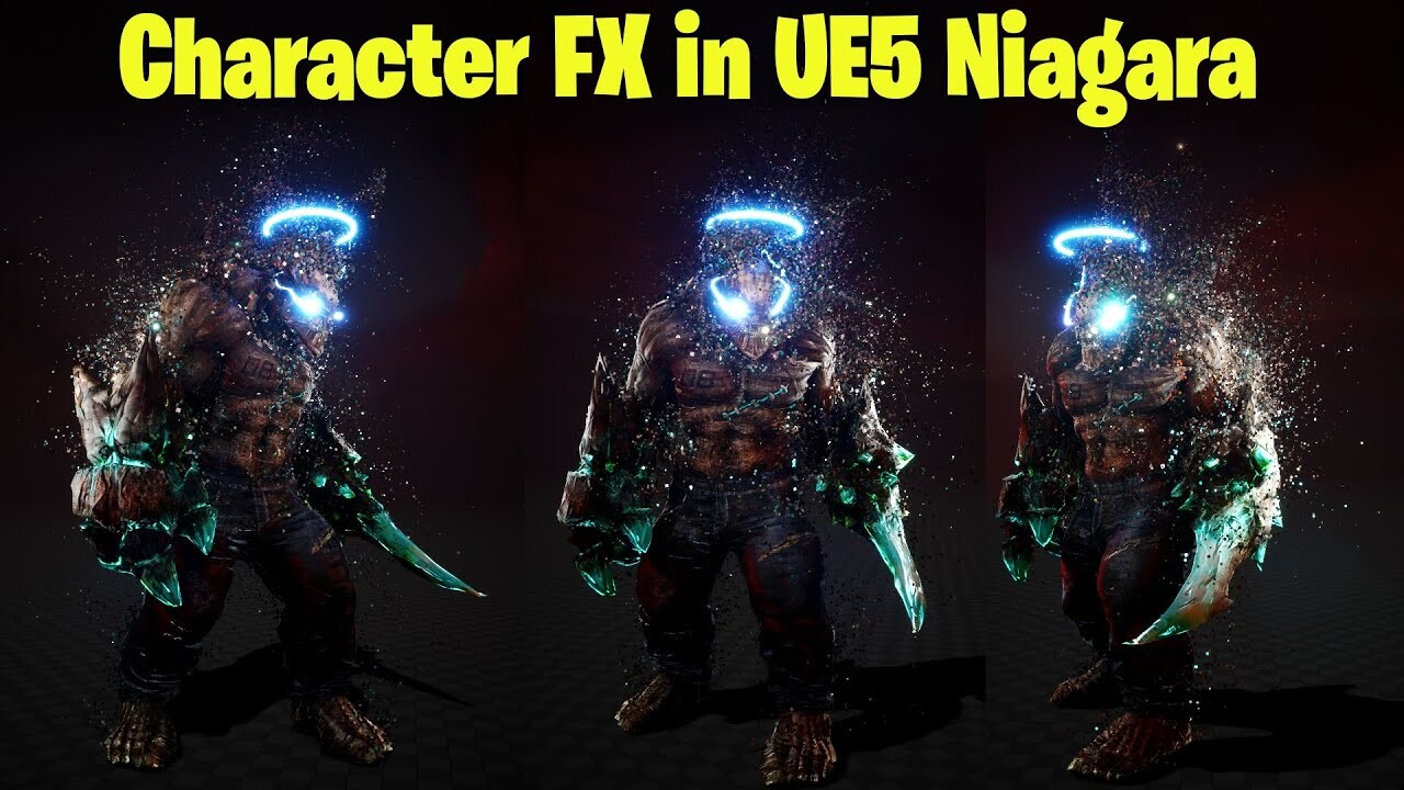 ArtStation - Character FX in UE5 Niagara Tutorial | Download Files