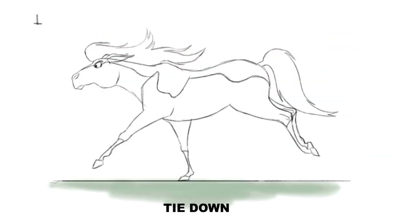 ArtStation - HORSE WALK CYCLE