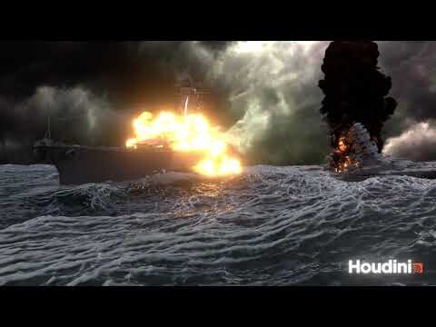 ArtStation - YAMATO EXPLOSION - HOUDINI
