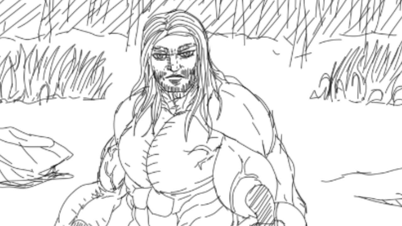 ArtStation - Daily Drawing - Manga Practice 129