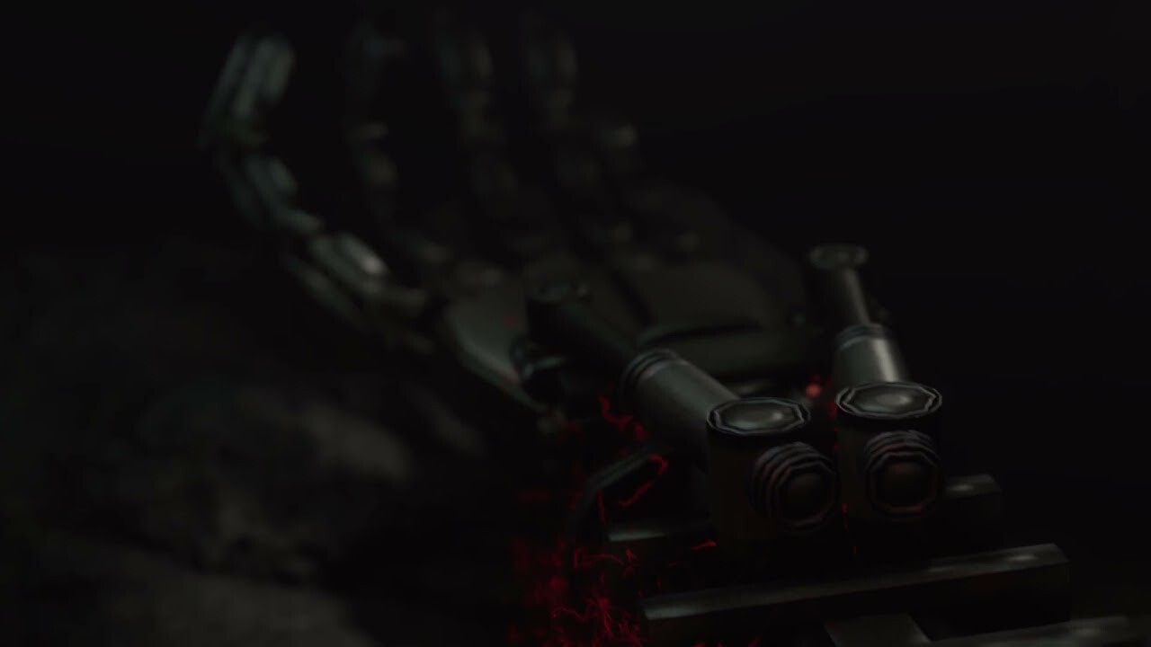 ArtStation - Short Clip animated robot arm with creep