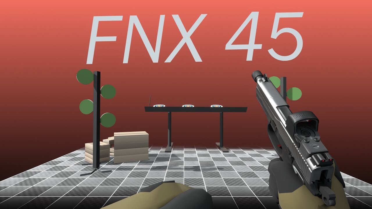 ArtStation - FNX 45 Showcase