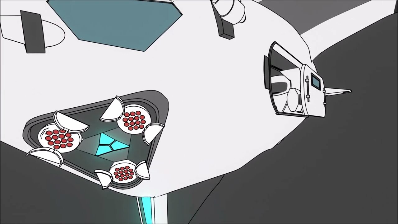 ArtStation - RWBY/ Manta airship with interior