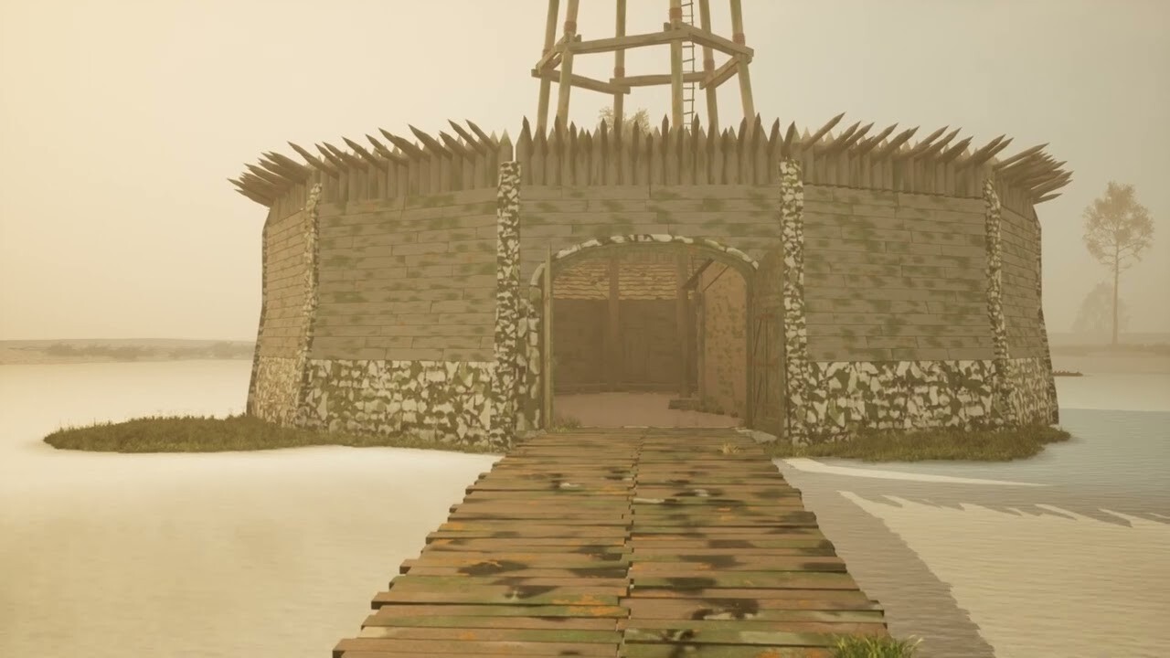 ArtStation - Swamp fortress