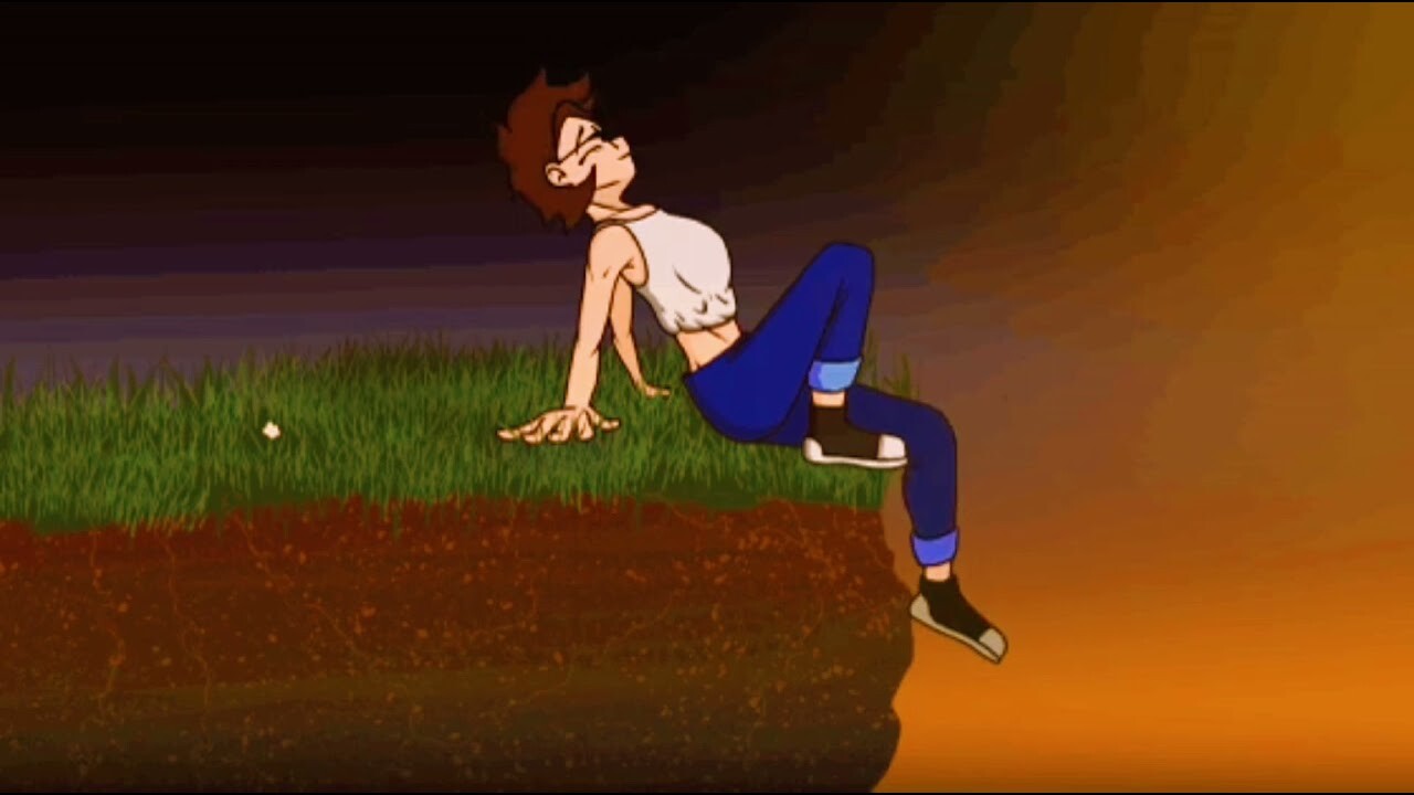 Jacob Lewis - Ira Relaxing on a Cliff