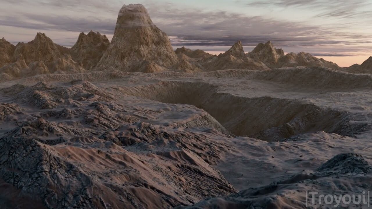 ArtStation - Mountain landscape (Houdini)