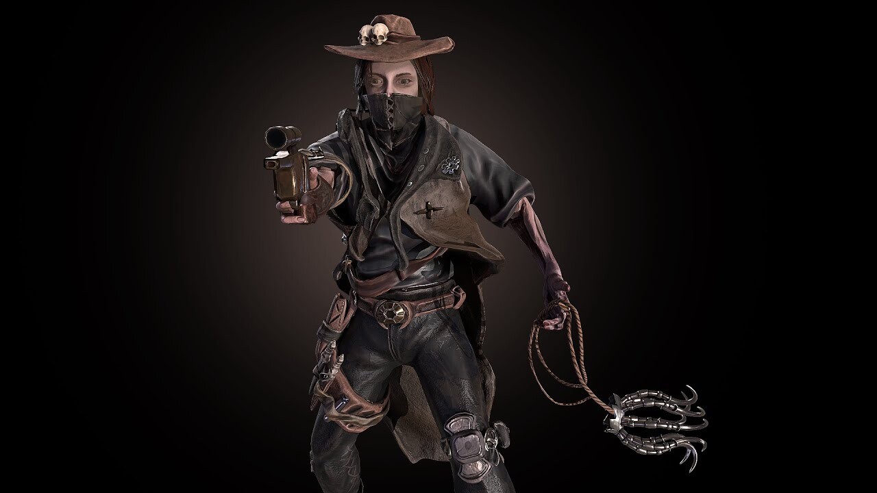 ArtStation - Outlaw Cowboy