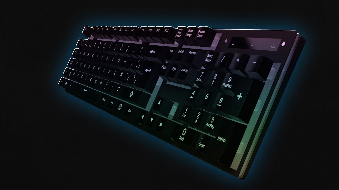 ArtStation - RGB Keyboard