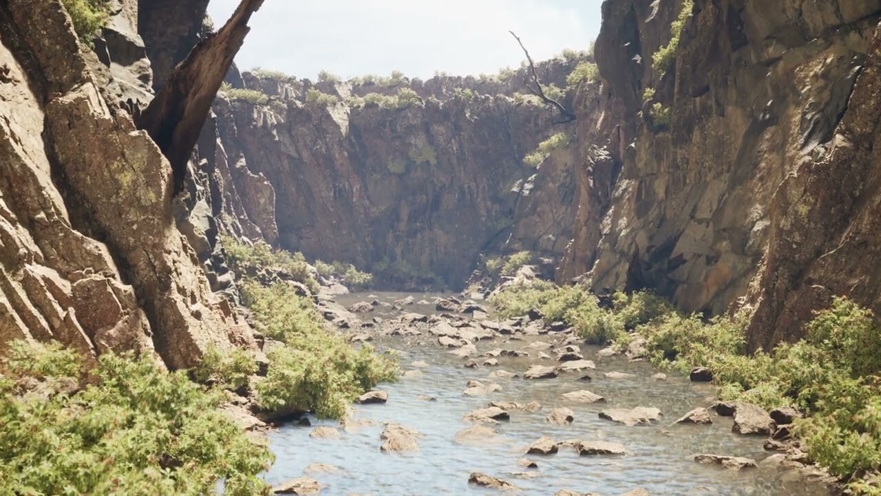 ArtStation - End of a River