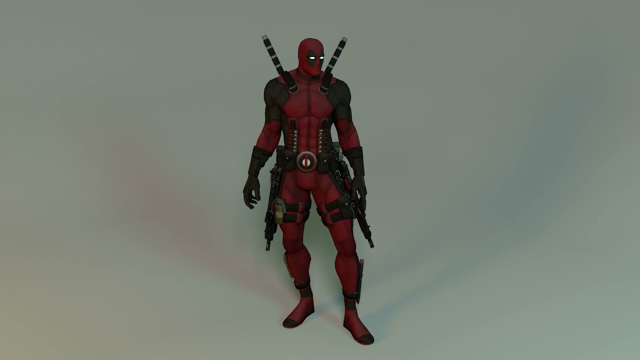 ArtStation - IDLE Deadpool