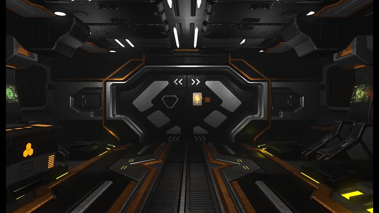 ArtStation - science fiction space station