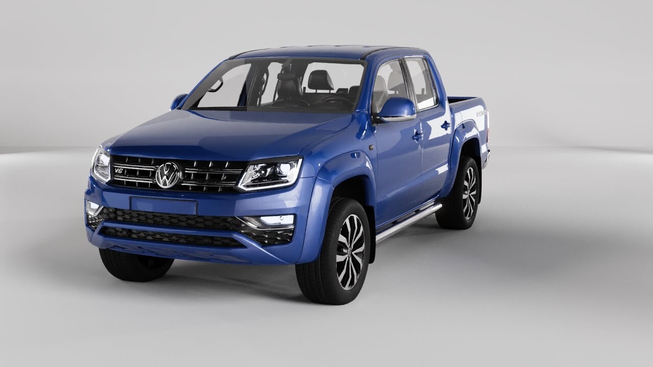 ArtStation - VW AMAROK V6 TDI 4MOTION 2019