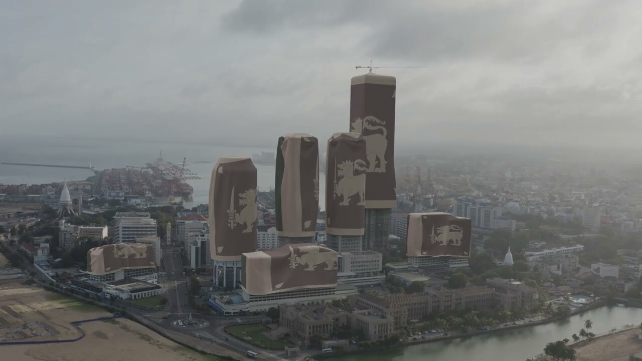 ArtStation - Building Flag VFX