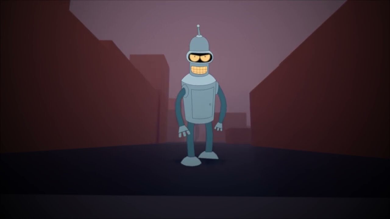 ArtStation - Bender Animation Practice | MOHO