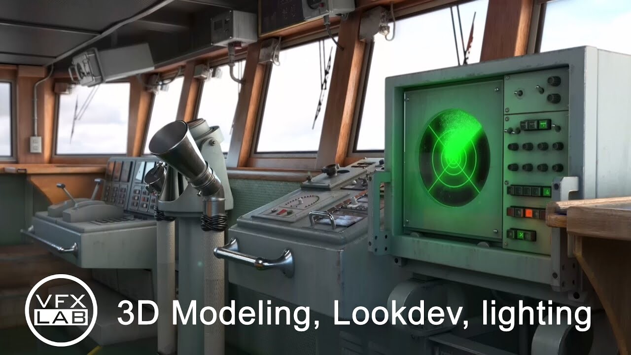 ArtStation - VFXLAB 류준우 3D모델링,룩뎁,라이팅 포트폴리오