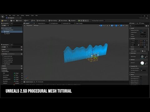 ArtStation - WIP* Infinite 2.5D Procedural Mesh Segment - for a subscriber