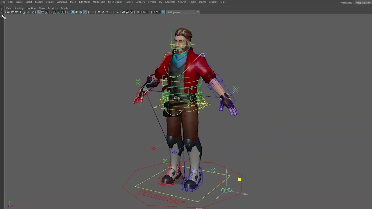 ArtStation - Rigging with Mgear API and Python