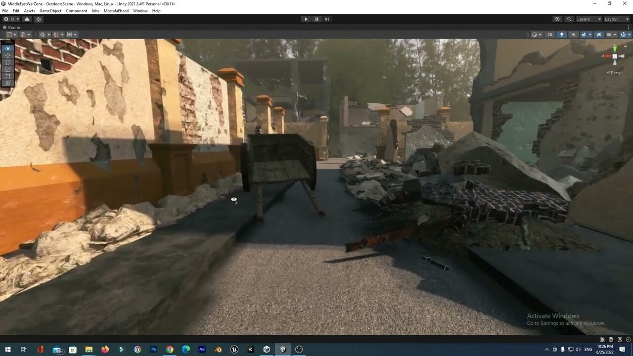 ArtStation - Modular Destroyed Warzone