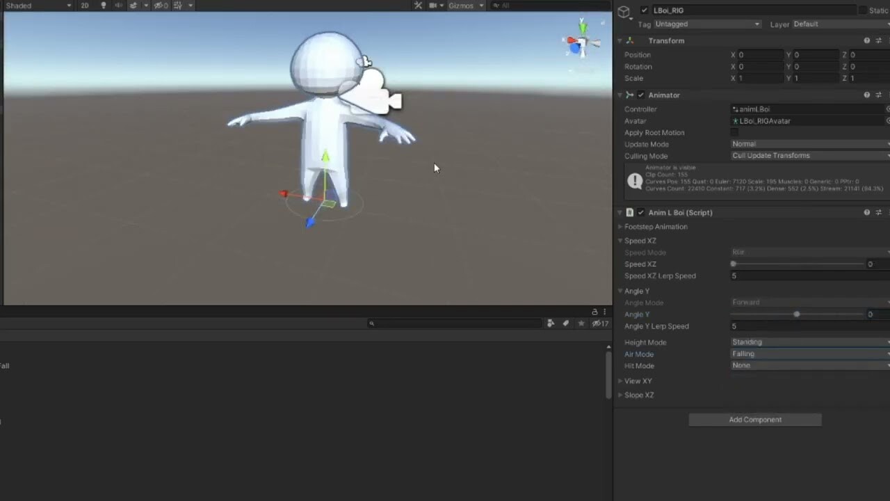 ArtStation - There was an attempt on programming a locomotion animation ...