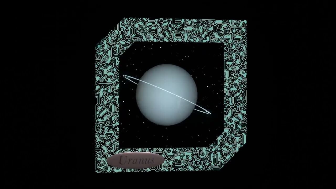 ArtStation - Planets 3D card effect - Animation