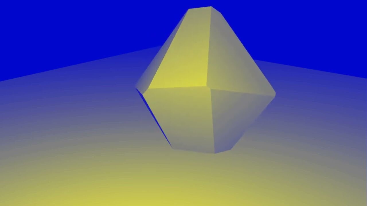 ArtStation - Hyper Cube 4D enters 3D environment