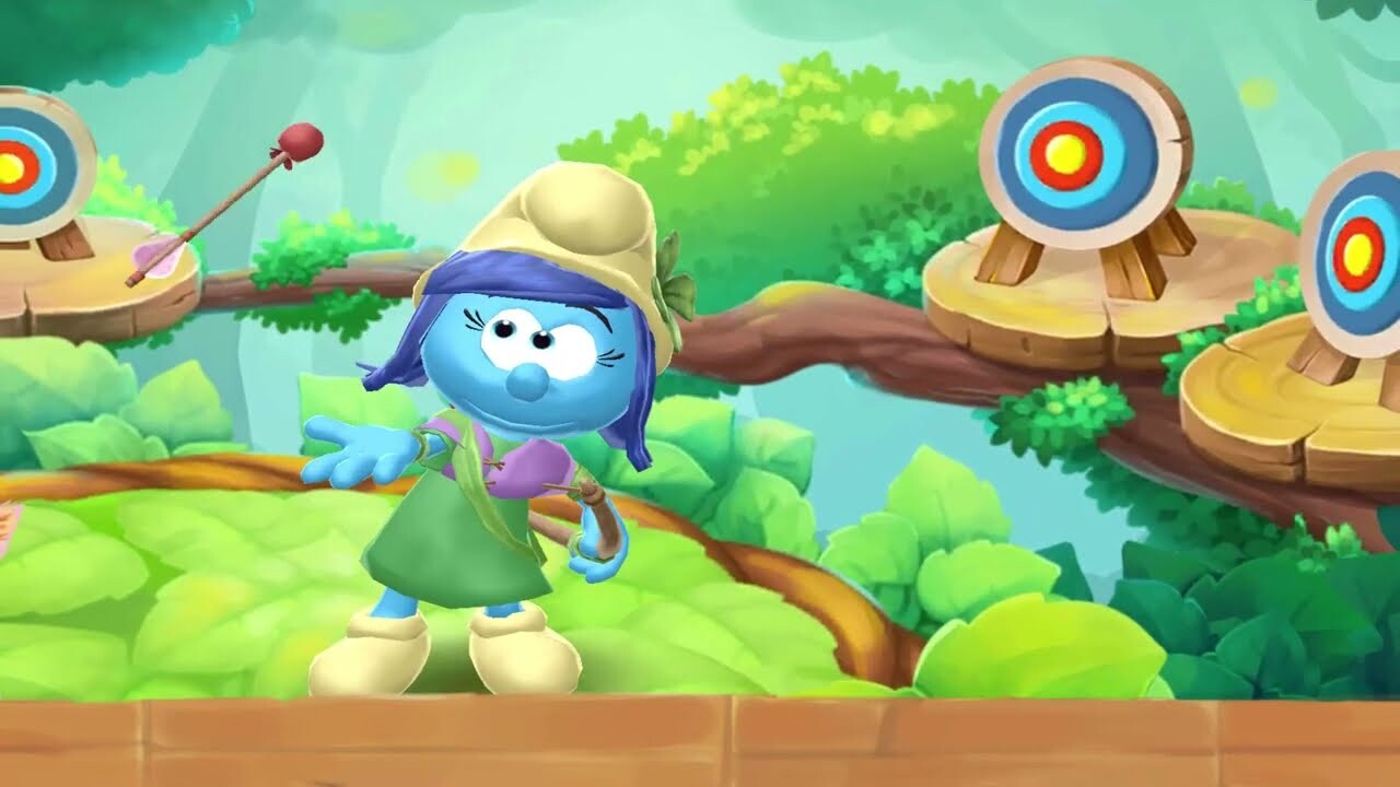 ArtStation - The Smurfs Magic Match: Smurfstorm's Task Scene