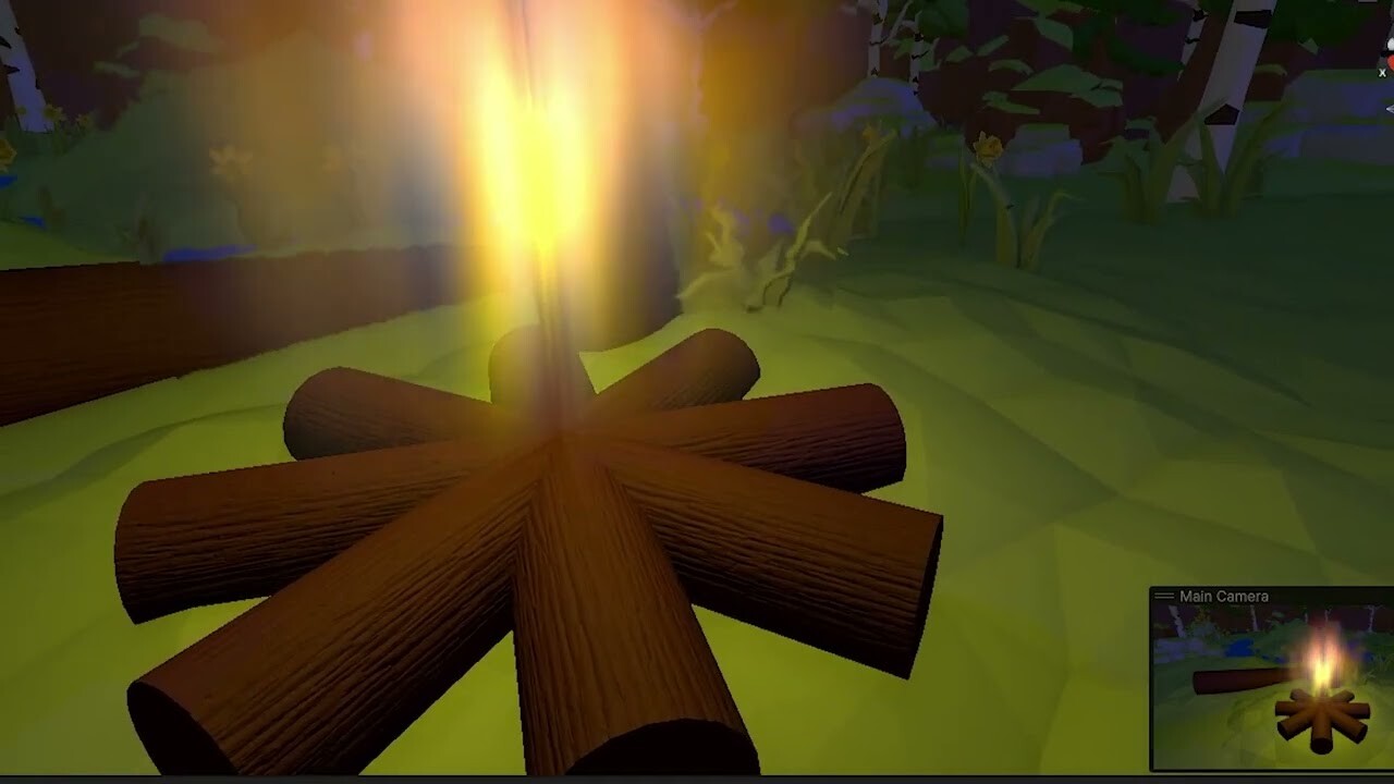 ArtStation - Fire With Distortion Effect