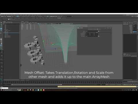 ArtStation - Maya Array Modifier