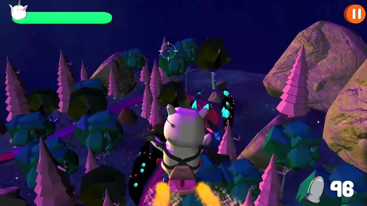 ArtStation - First Videogame: Rainbow Ride