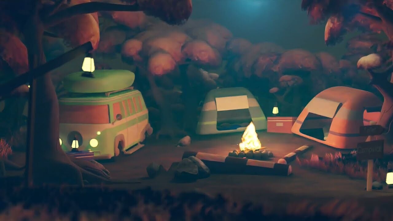 ArtStation - 3D Campsite