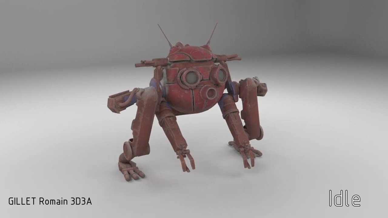 ArtStation - 3D Robot Animations