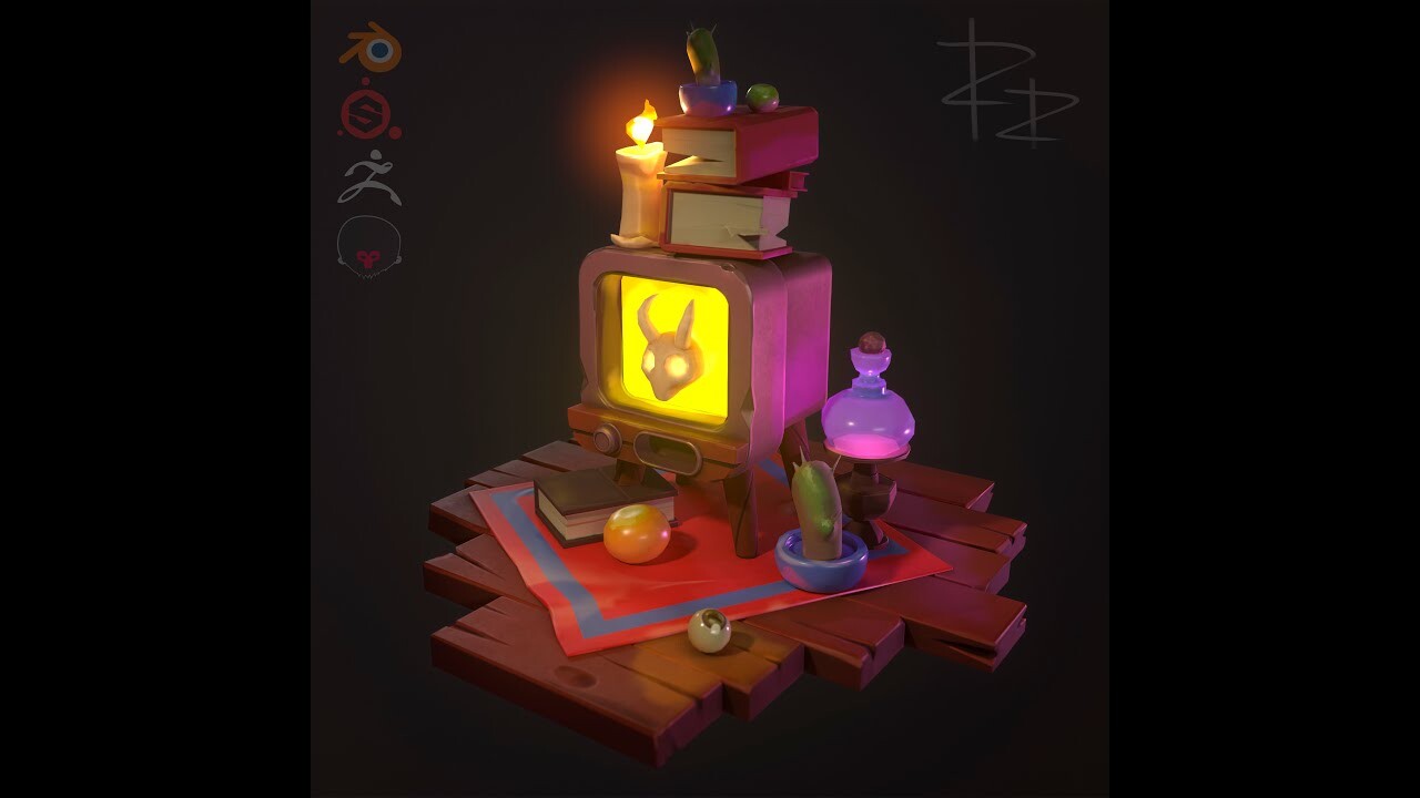 ArtStation - Halloween 3d-art