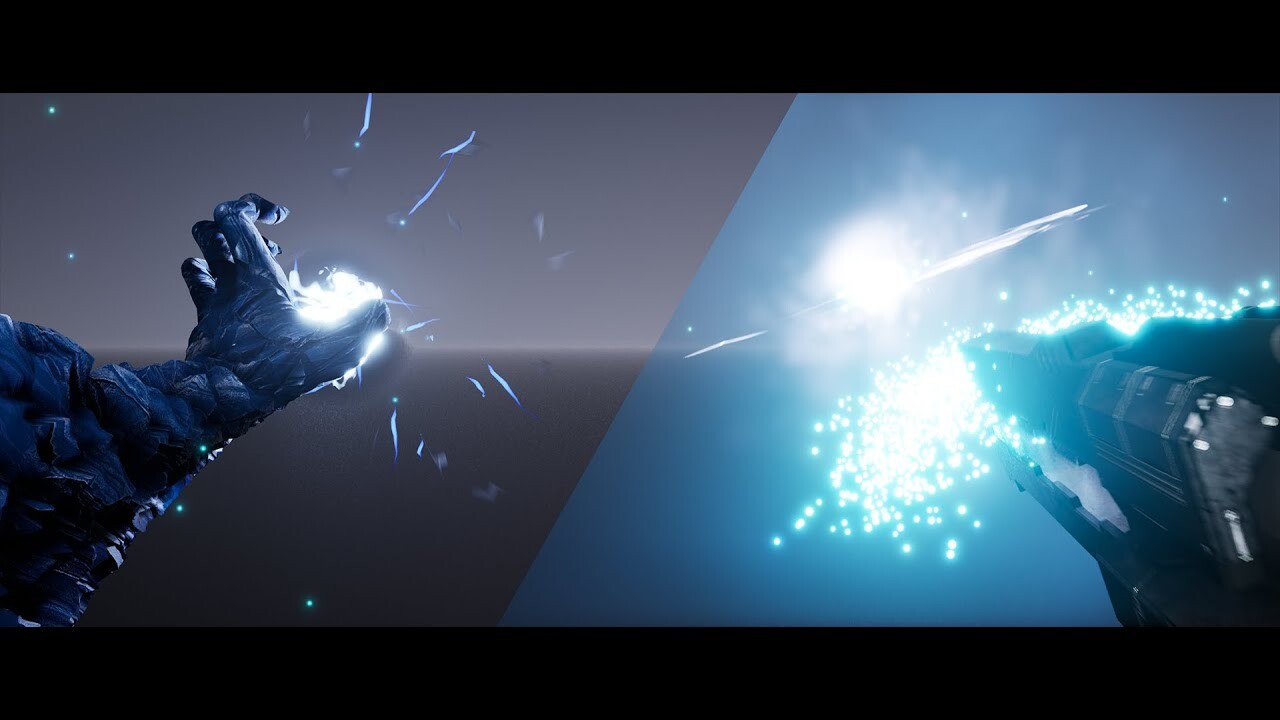 ArtStation - Magical and Gun particle effect