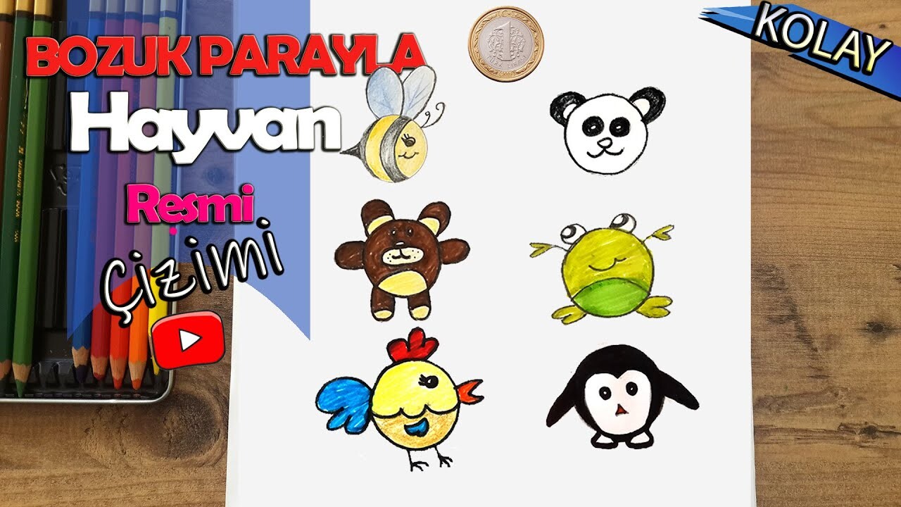ArtStation - Hayvan Çizimleri Bozuk Parayla Çok Kolay