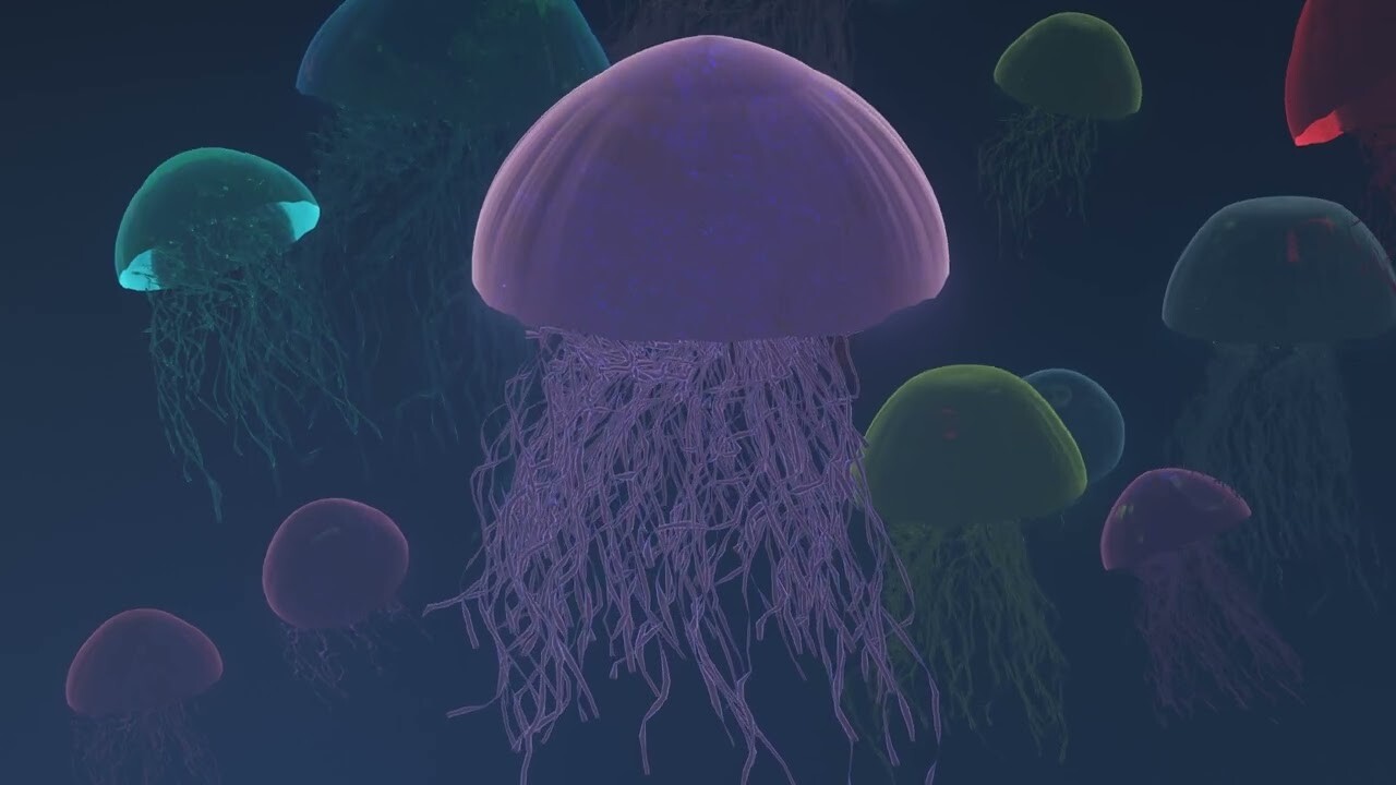ArtStation - Geometry Nodes Jellyfish