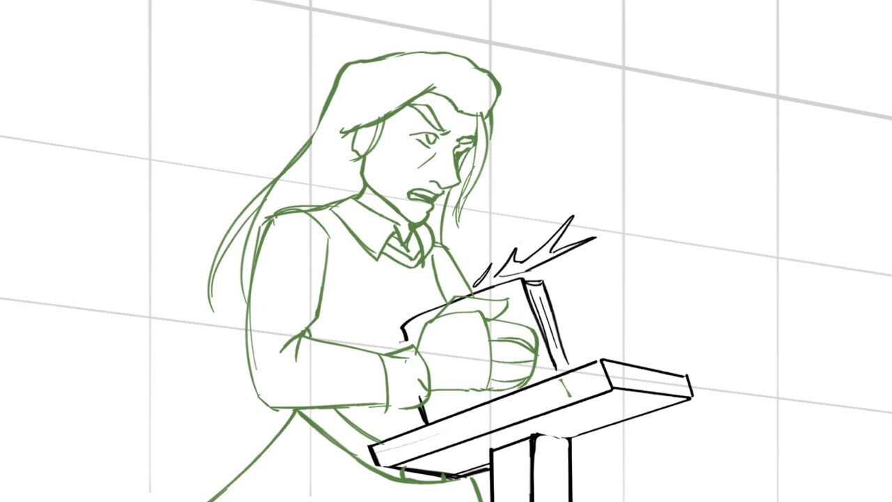 ArtStation - Wicked No Good Deed Storyboard Animatic