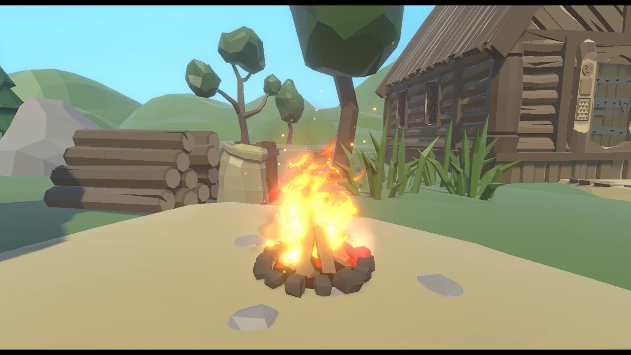 ArtStation - Unity VFX - Campfire Effect