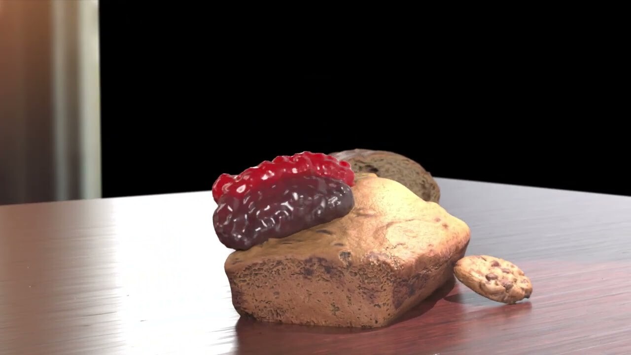 ArtStation - Houdini practice/ procedural animation with bread