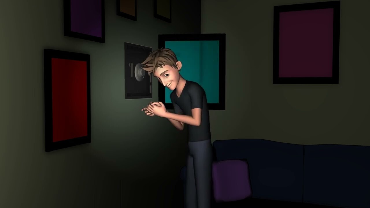 ArtStation - Safe Cracking Animation
